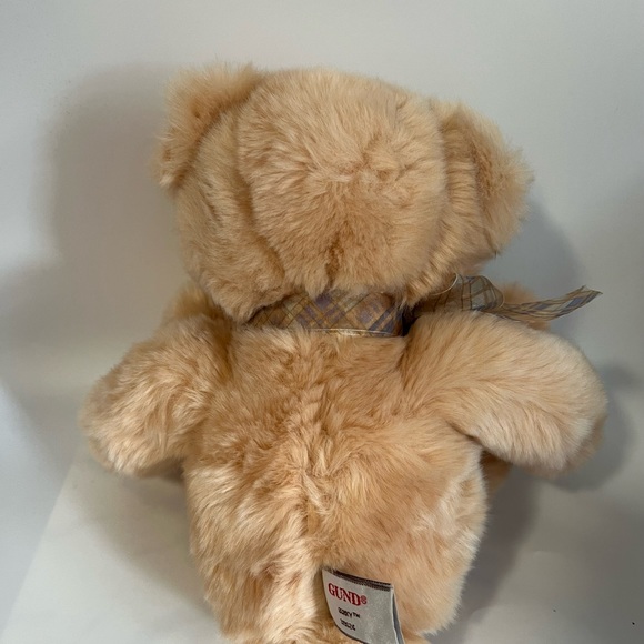 Toys | Vintage Gund Beige Bunky Teddy Bear Plush Stuffed Animal 15 ...